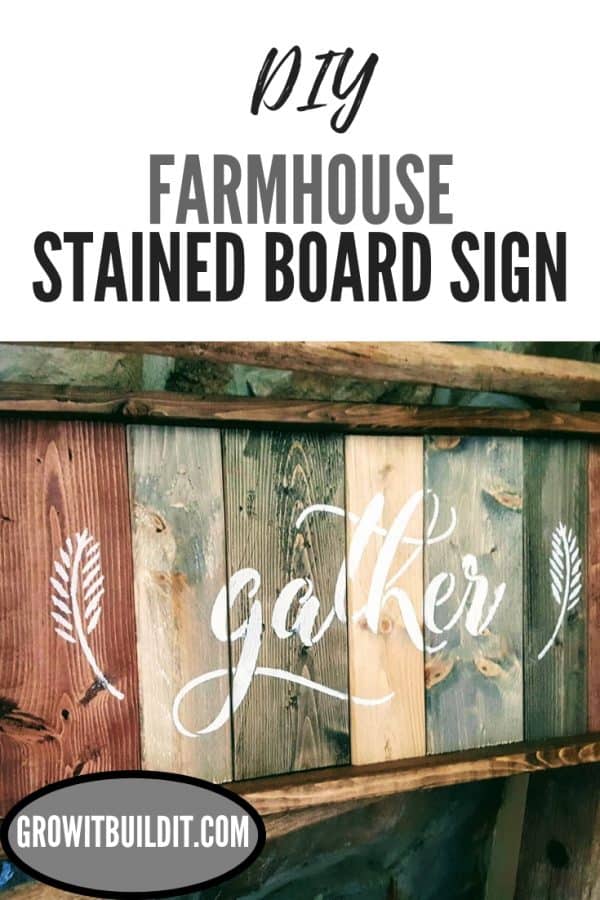 How to Build a Rustic Farmhouse Style Sign – GrowIt BuildIT