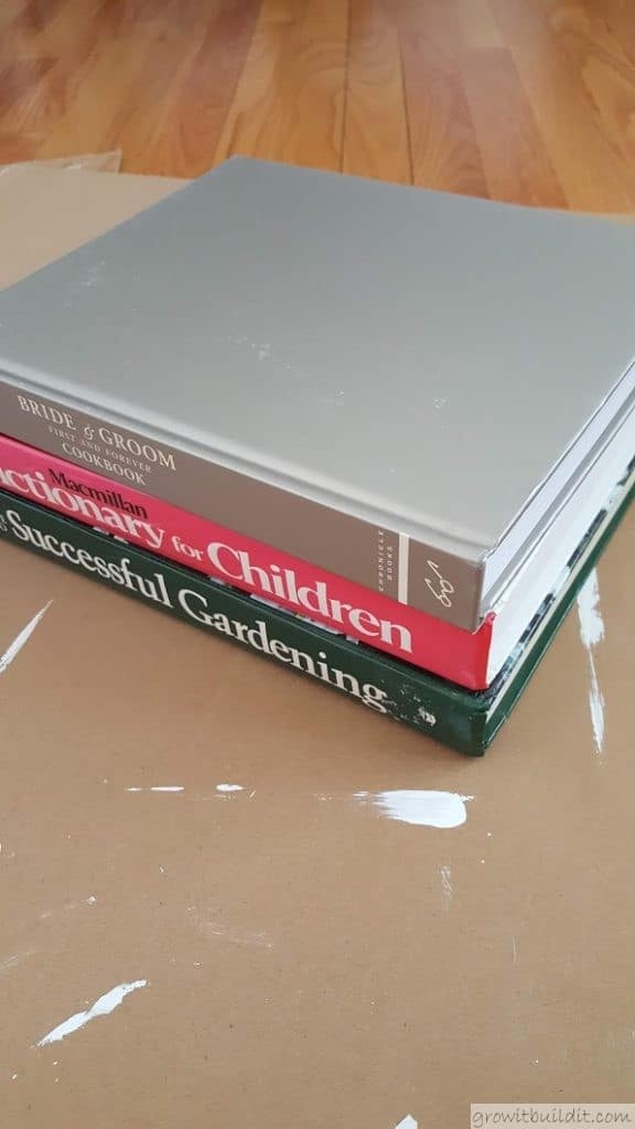 Book Stack -EASY METHOD DIY (no stamps needed) Hardcover & Paperback ...