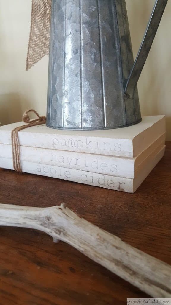 Book Stack -EASY METHOD DIY (no stamps needed) Hardcover & Paperback ...