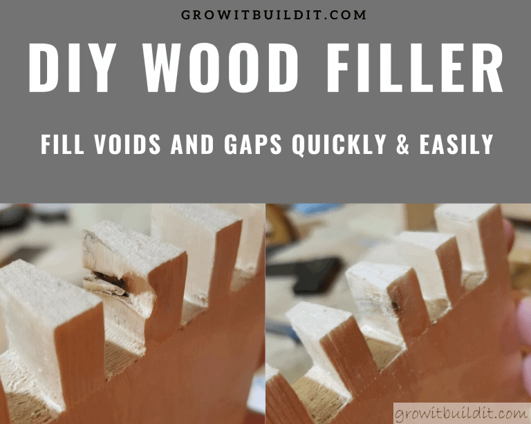 How to make your own Wood Filler – DIY – GrowIt BuildIT
