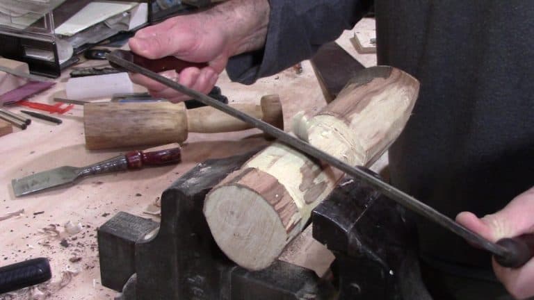 How To Make a Carvers Mallet From a Firewood Log (No Lathe) – GrowIt ...