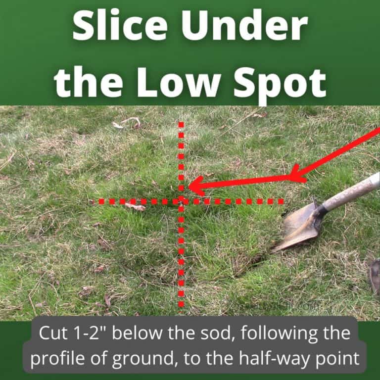 Fix Low Spots & Ruts In Your Lawn Quickly and Permanently – GrowIt BuildIT