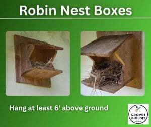 How To Build a Robin Birdhouse / Nest Box – Step by Step – GrowIt BuildIT